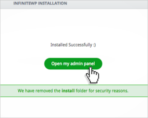 Installation Options - InfiniteWP